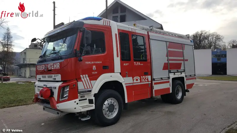 Ktn: Neues Lohr-Magirus TLF-A 4000 auf Volvo FMX 4X4R der Feuerwehr ...