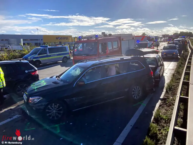 D: Mehr als 20 Verletzte bei Massenkarambolage auf der Hansalinie A1 - Fireworld.at