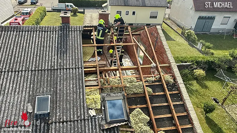Bgld: Teils heftiges Unwetter sorgte am 27. Mai 2026 für zahlreiche ...
