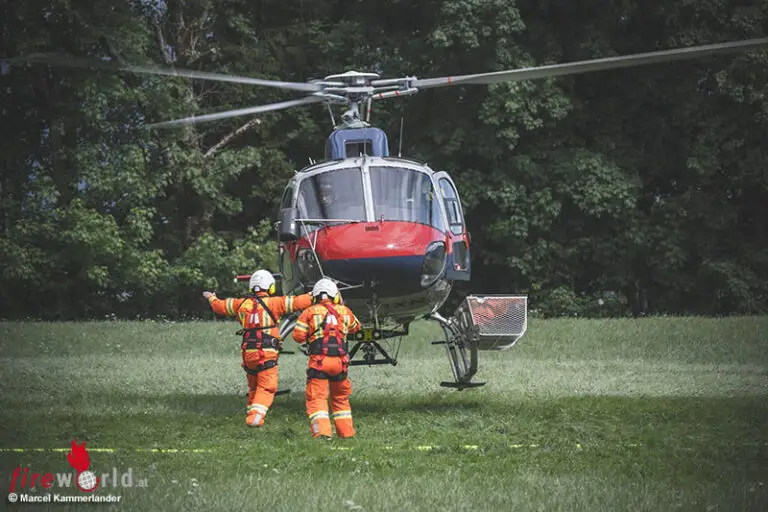 Tirol: Waldbrand im Rofangebirge fordert FF Eben am Achensee - Fireworld.at